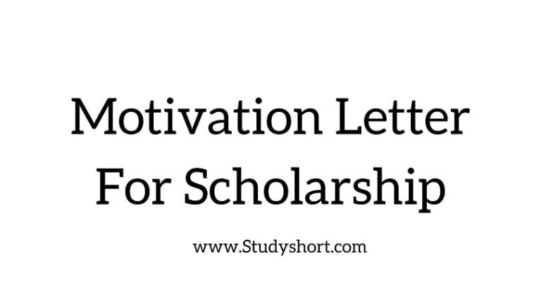Writting a Good Motivation Letter | Tips - Study Short